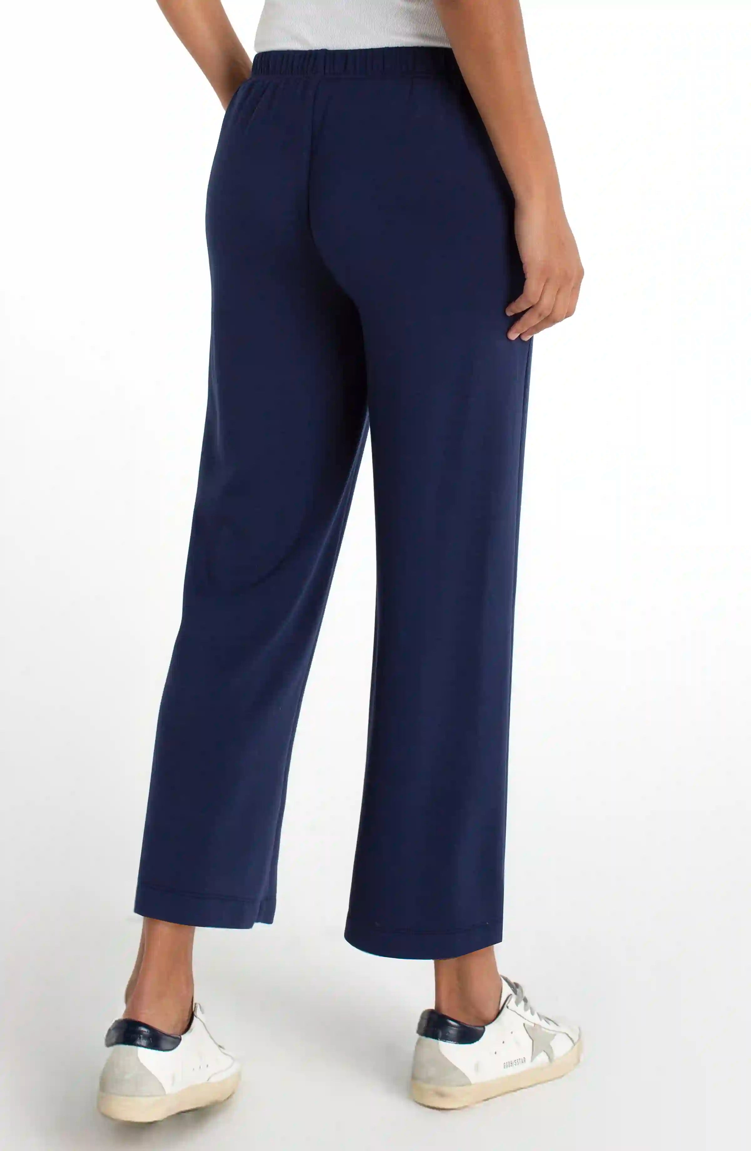 Pull On Wide Leg Crop Trouser – Rachelle M. Rustic House Of Fashion